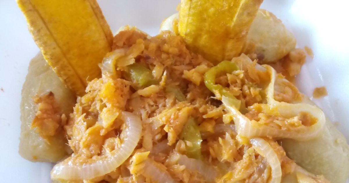 Guanimos Con Bacalao Receta de Kiara Torres- Cookpad