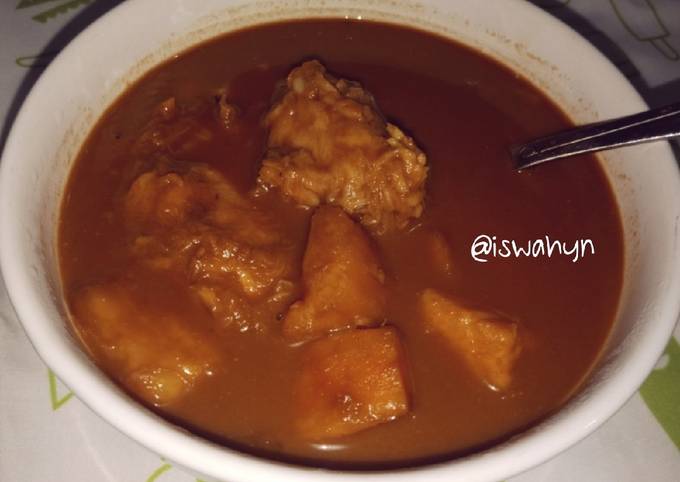 Resep Kolak Durian + Mantang Madu oleh Iswahyn - Cookpad