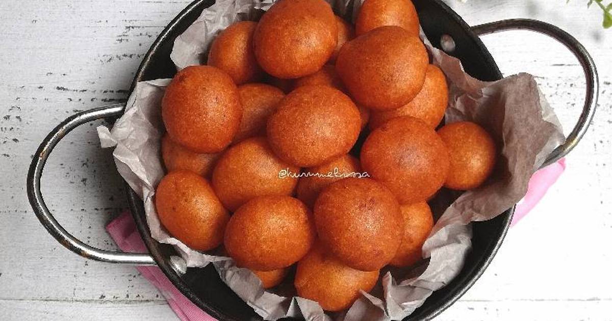 Resep Bola ubi kopong (3 bahan) oleh Dapur Kumels - Cookpad