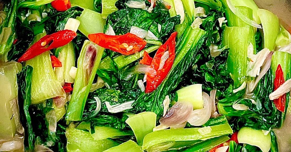 Resep Tumis Pakcoy Pedas oleh Nathalia Tj - Cookpad