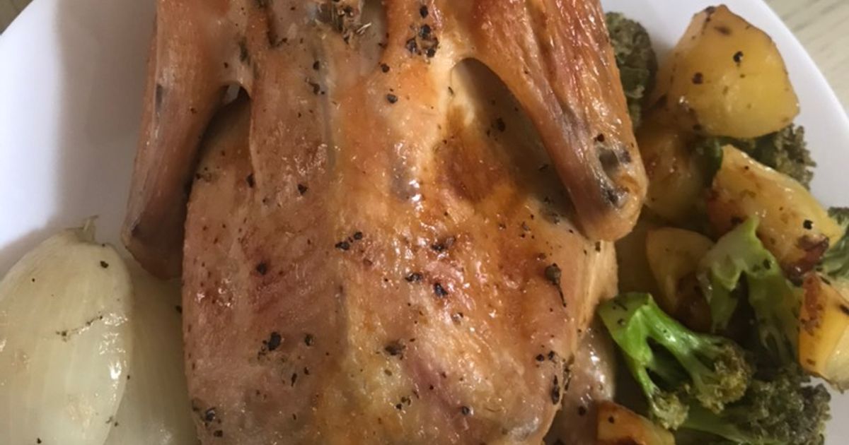 Resep Western Style Kampong Roasted Chicken oleh Boenhwie - Cookpad