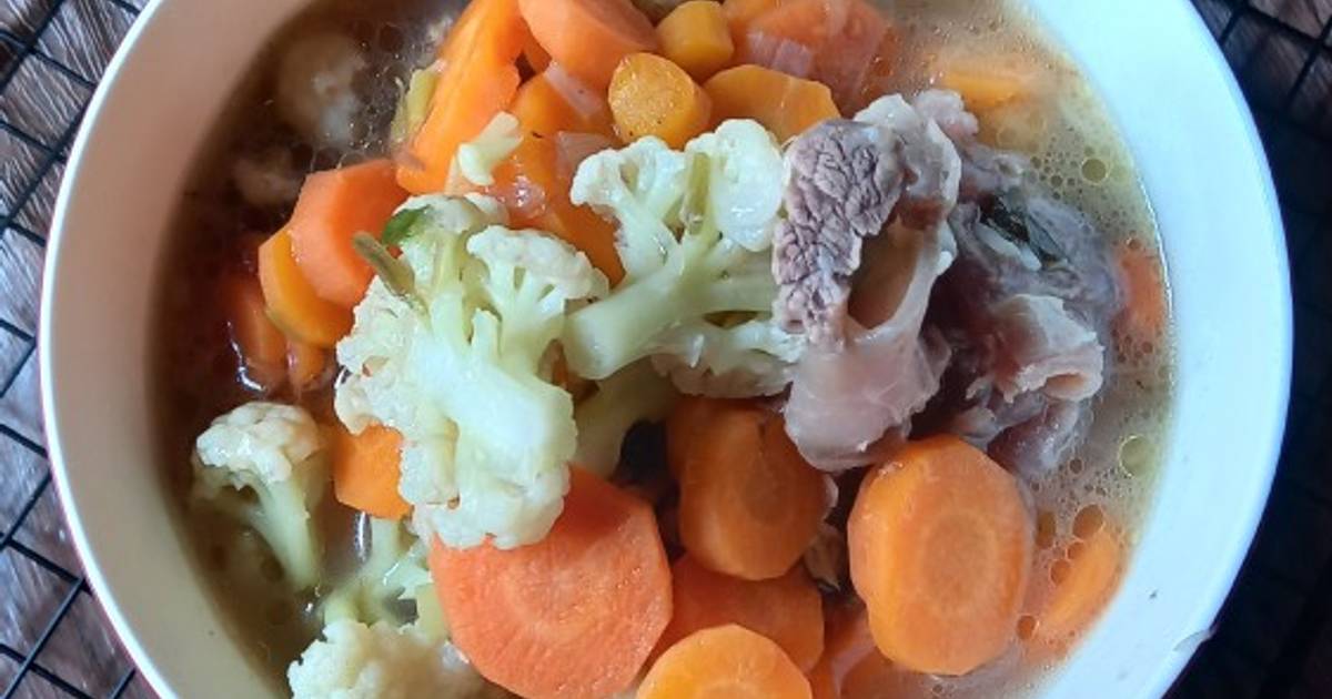 Resep Resep sop daging sapi oleh Erika amelya (Dapur Kirey) - Cookpad