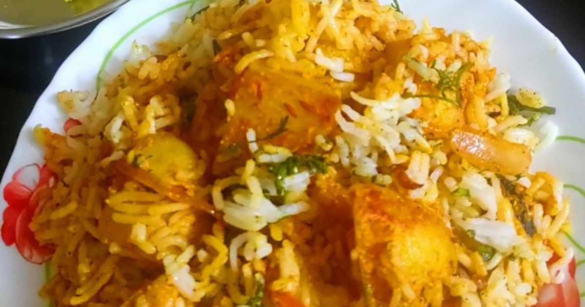 Aloo Biryani Recipe by Suchitra S(Radhika S) - Cookpad