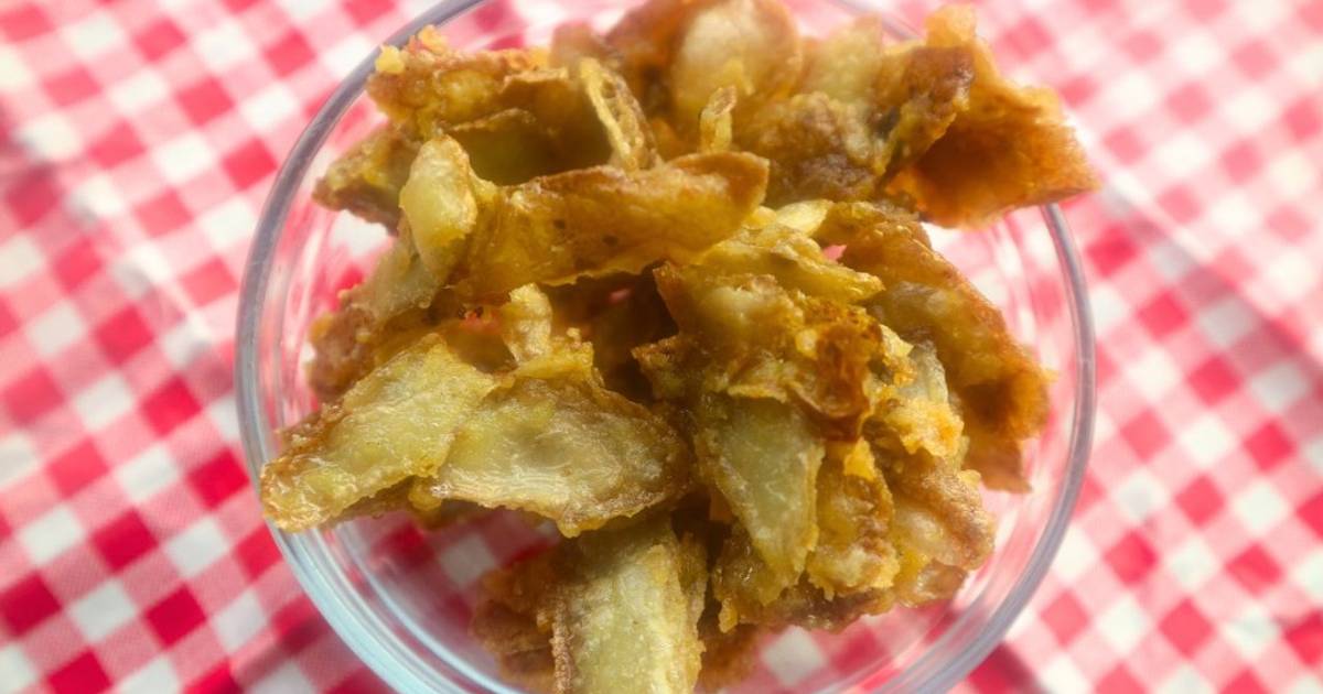 Resep 41. Keripik Kulit Kentang Renyah tahan lama oleh IG : @dapur.bu ...