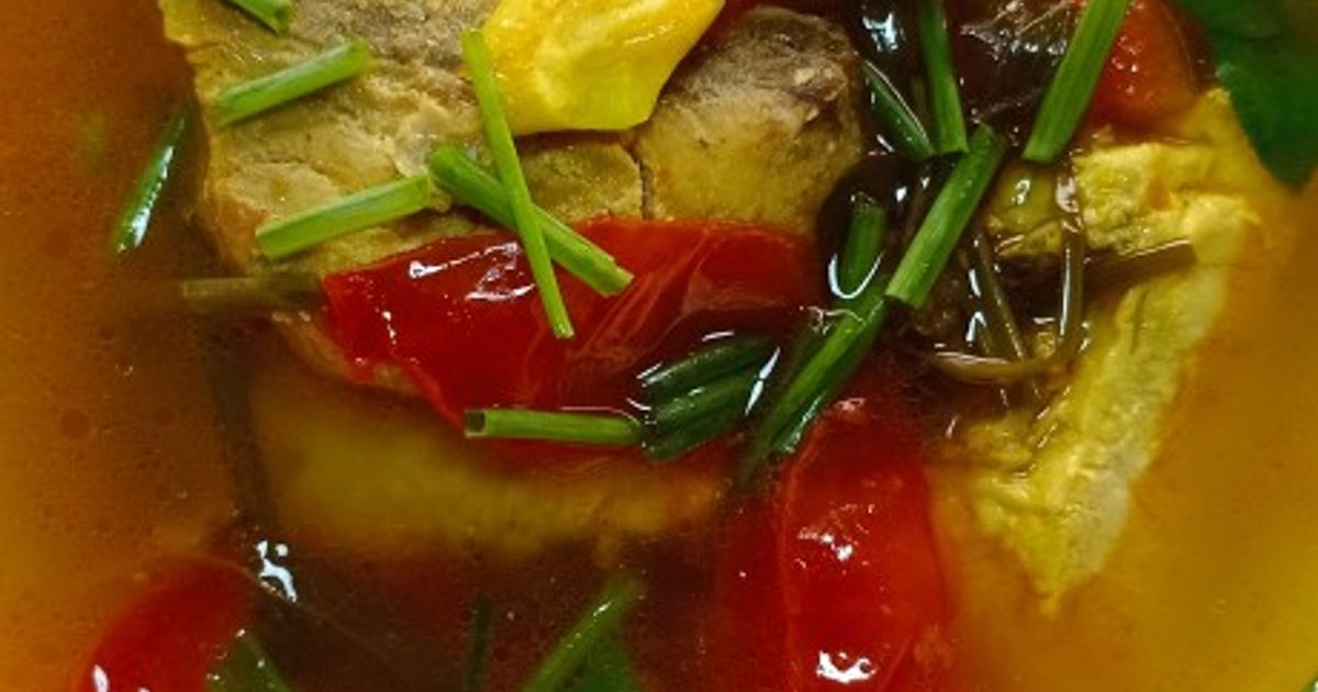 Resep Tengiri Kuah Asam Bumbu Geprek oleh maria dian andriana - Cookpad