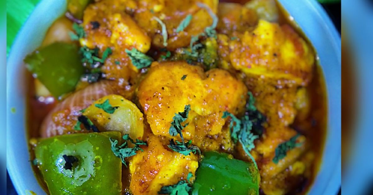 Paneer And Bell Pepper Curry Recipe By Poonam Singh