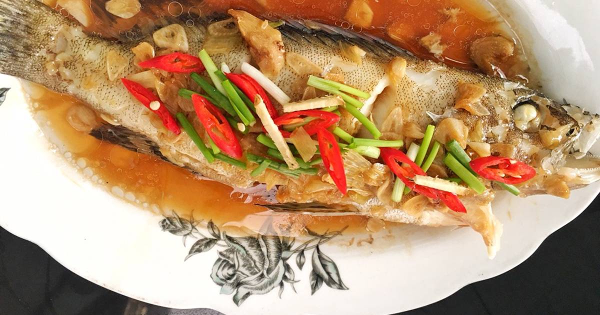 Resep Steam ikan kerapu oleh gita.gibon - Cookpad