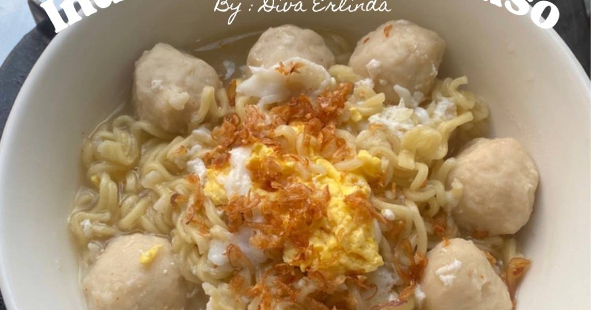 Resep Indomie Rebus Bakso oleh Agustina Erlinda - Cookpad