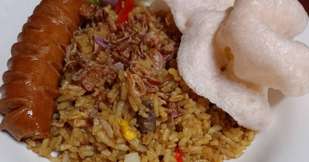 1.375 resep nasi goreng bakso sosis telur enak dan mudah - Cookpad