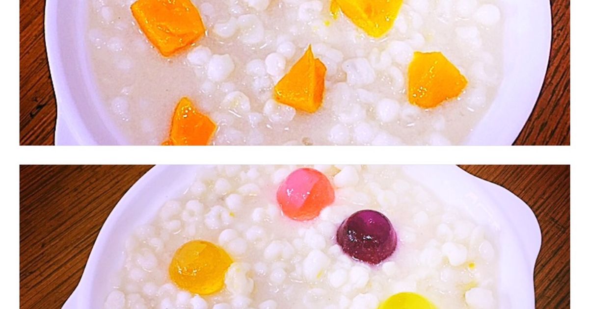 Resep Bassang Aka Bubur Jagung Ketan Mutiara oleh ratna - Cookpad