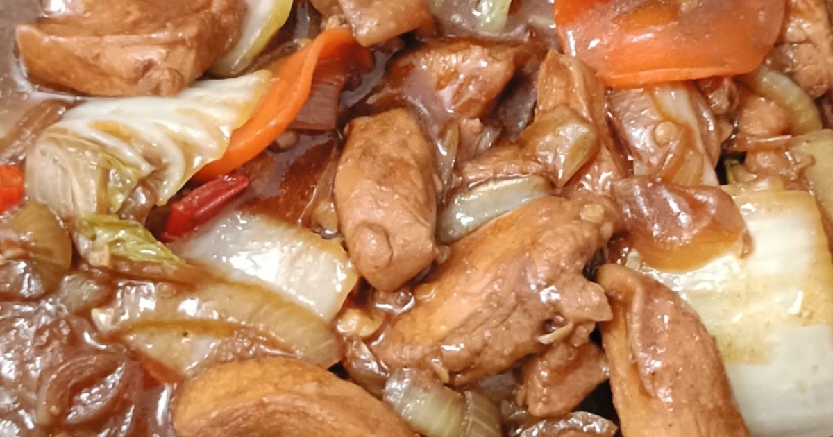 Resep cah ayam saos teriyaki rumahan enak dan mudah - Cookpad