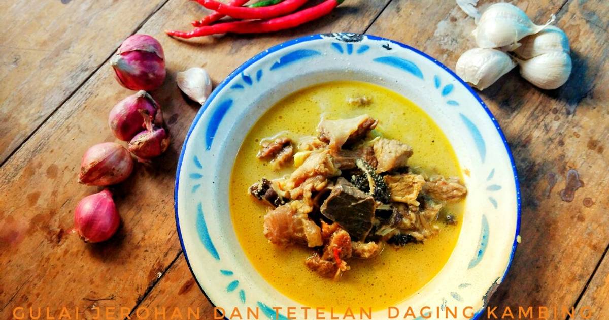 87 resep gule daging dan jeroan kambing enak dan mudah - Cookpad