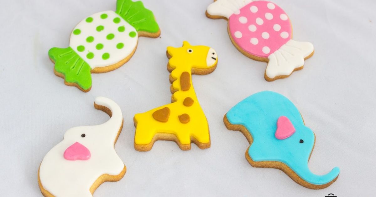 Galletas Decoradas De Animales Receta de Las recetas de Masero- Cookpad
