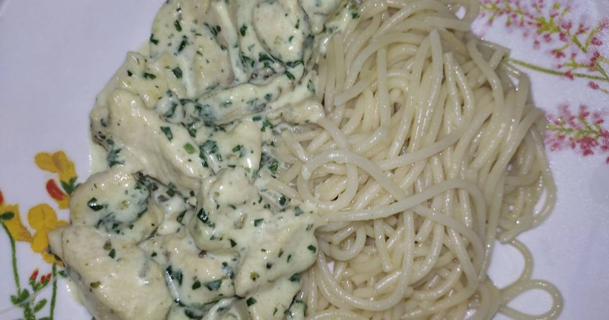 Pasta con pollo - 6,895 recetas caseras- Cookpad