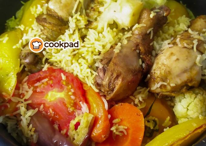 Resipi Nasi Arab Maqlubah oleh Ani Delighted - Cookpad
