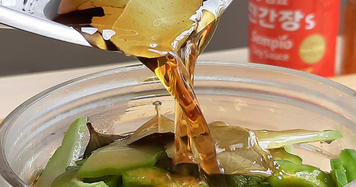 Resep Acar pare + Labu Siam ala Korea oleh Stella - Cookpad