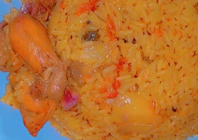 Jollof din shinkafa girki daga Amina Kamilu 🌹♥️ - Cookpad