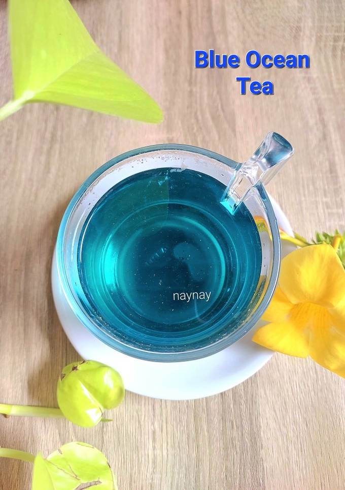 Resep Blue Ocean Tea (Butterfly Pea Tea) Teh Bunga Telang oleh NayNay ...