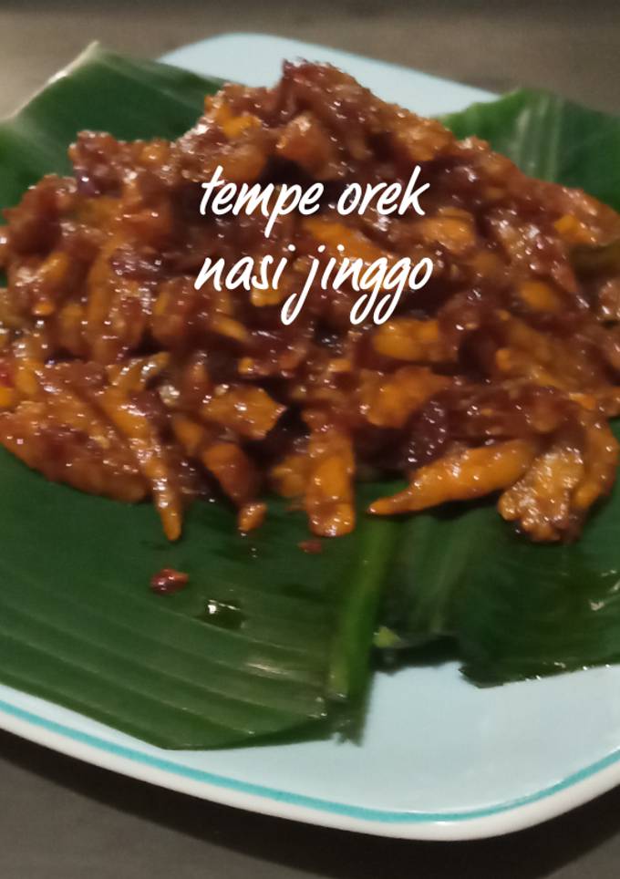 Resep Tempe orek (lauk nasi jinggo) oleh Esih Kurniasih - Cookpad