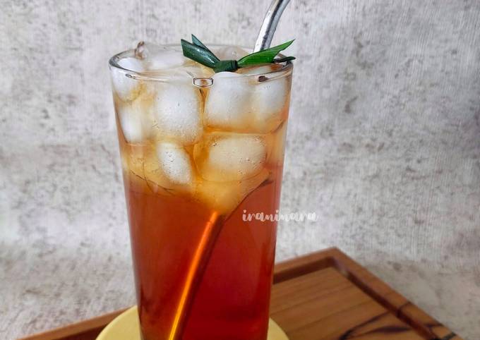 Resep Es Teh Pandan oleh irani nara - Cookpad