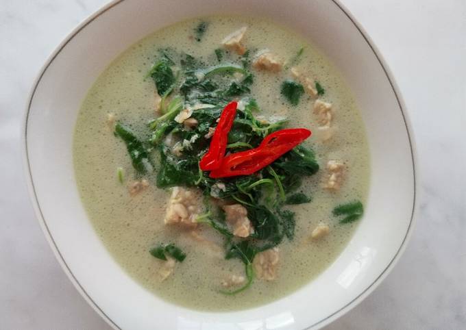Resep Sayur Bobor Bayam Tempe (Bosok) oleh Ummu Salma Muhammad - Cookpad
