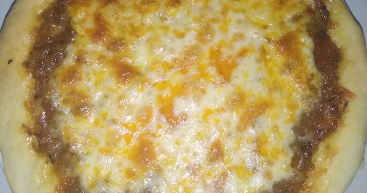 Resep Pizza home made empuk anti gagal oleh Dwi Irmaya Sari - Cookpad
