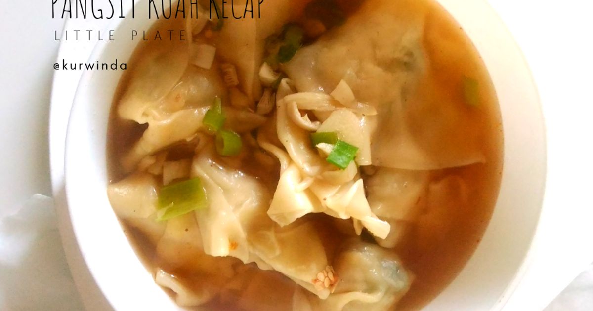 Resep Pangsit Jamur Kuah Kecap oleh Little Plate (Kurwinda Kristi ...