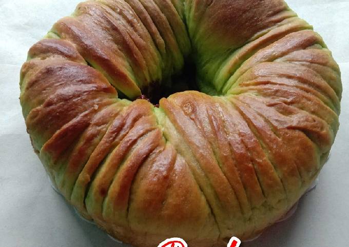 Resep Pandan Woll Roll Bread oleh Cassalover ( AyuCIMO ) - Cookpad