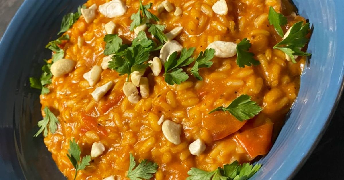 Risotto Al Pesto Rosso de Soö dS - Cookpad