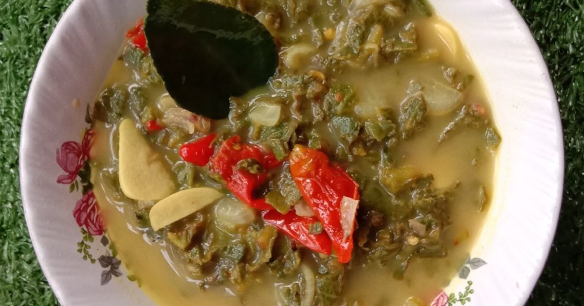 Resep Daun Bangun Bangun Masak Santan oleh Ruth Roshanty - Cookpad