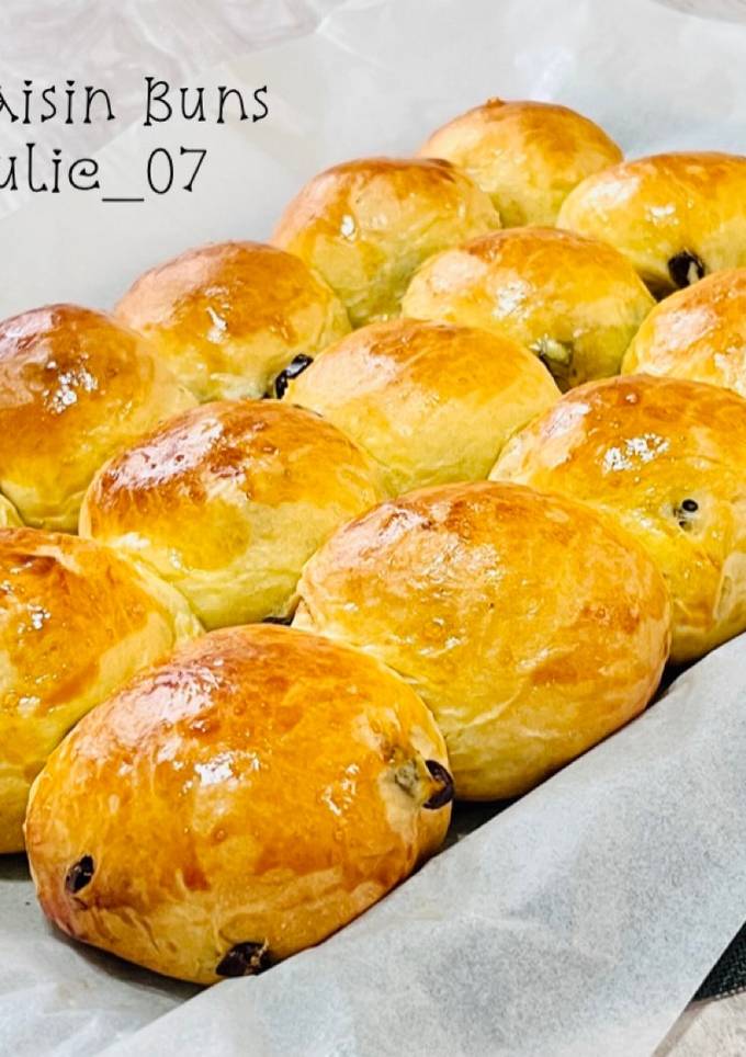 Resep 431. Raisin Buns oleh Juliana Tendeas - Cookpad