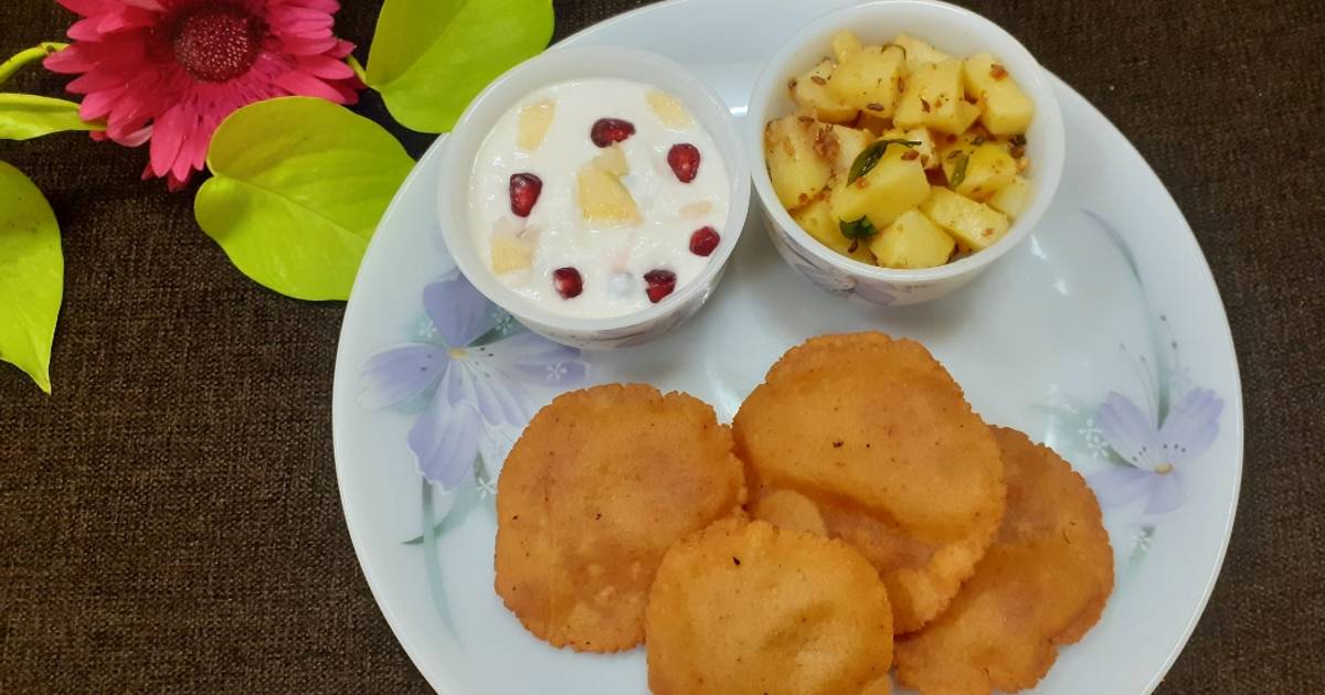 Amaranth Poori with Aloo sabzi Recipe by Jasmin Motta _ #BeingMotta ...