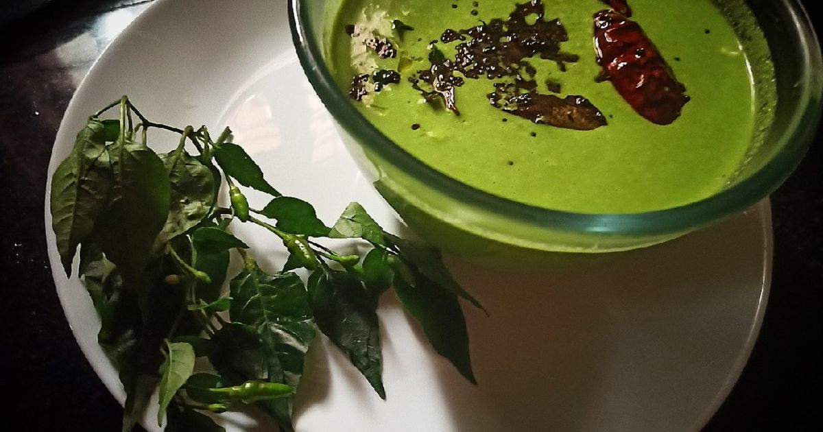 Bird's Eye Chilli Leaves Thambuli Recipe by Usha V Bhat - Cookpad