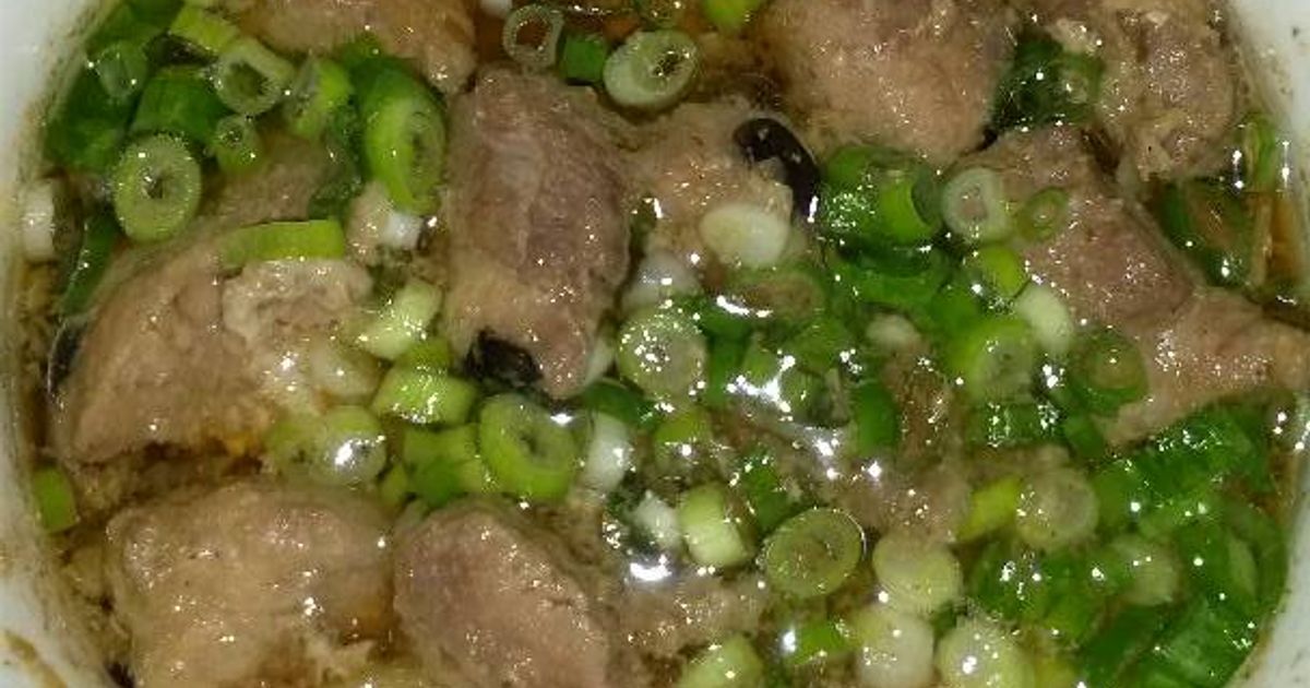 Resep Steamed Pork Ribs With Salted Black Bean (Non Halal) oleh ...