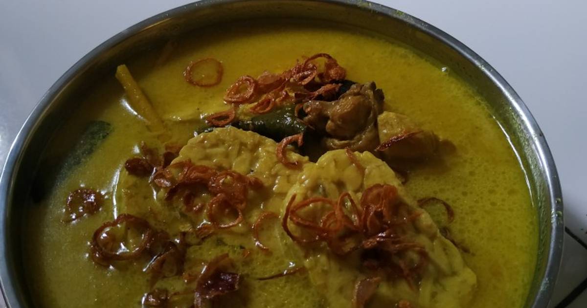 Resep Opor ayam tempe oleh Mery - Cookpad