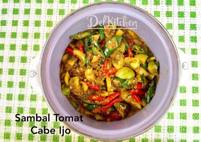 Resep Sambal Tomat IJo oleh Delkitchen by scly - Cookpad