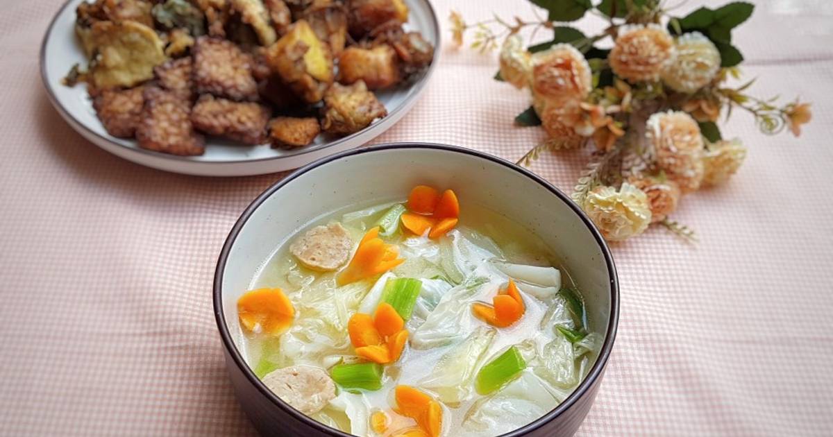 Resep Sop Sayur Simpel dan Cepat (dengan Baceman Bawang Putih) oleh ...