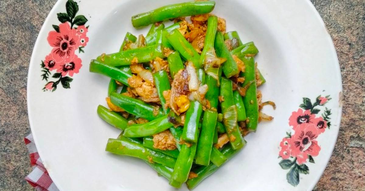 Resep Tumis Buncis Telur Teriyaki oleh Mita.W#MommyFayzel# - Cookpad