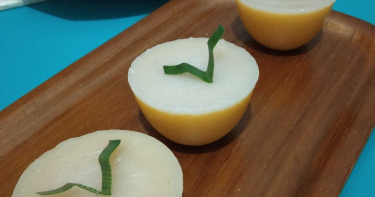 Resep Kue Talam Ubi Orange oleh Novi Yanti - Cookpad
