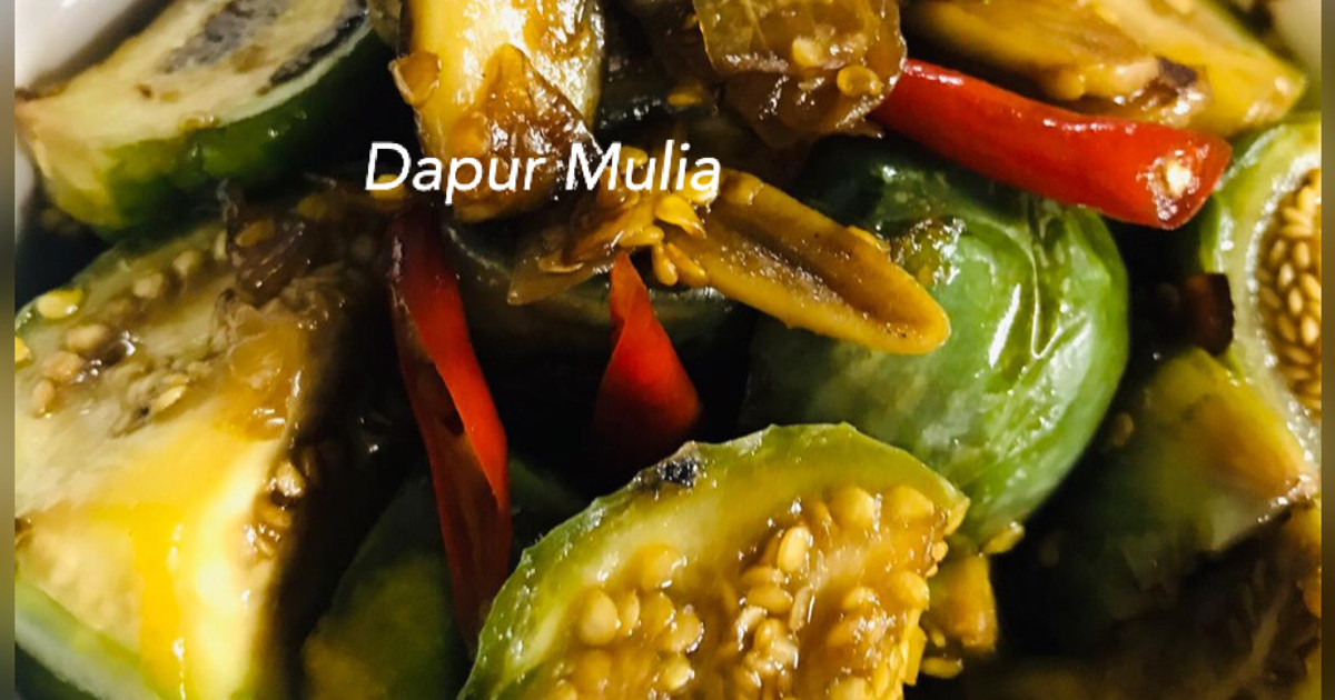Resep Tumis Terong Ijo oleh Dapur Mulia - Cookpad