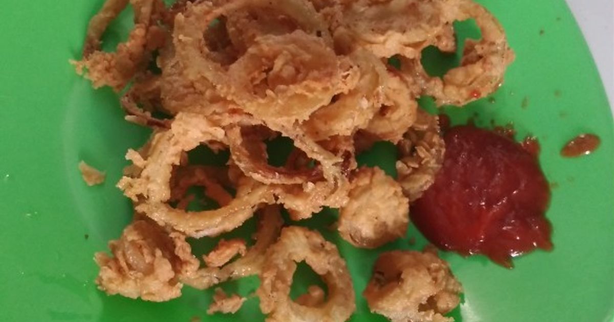 Resep Crispy Onion Ring oleh Riestiani Kadiriandi - Cookpad
