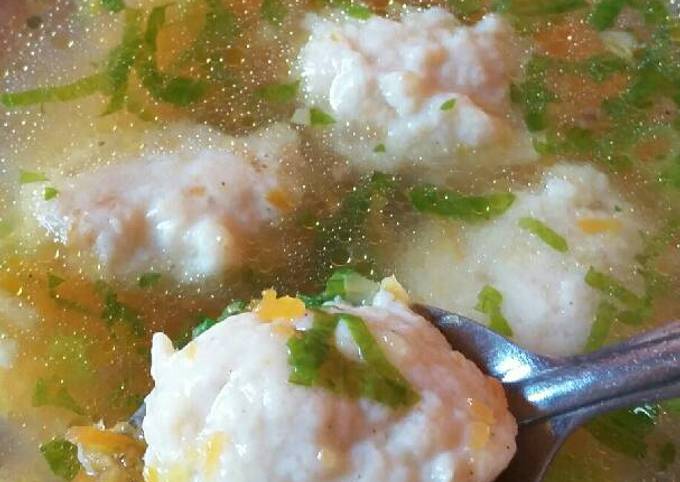 Resep Bakso Jamur Ayam oleh iti Resti Nsh - Cookpad