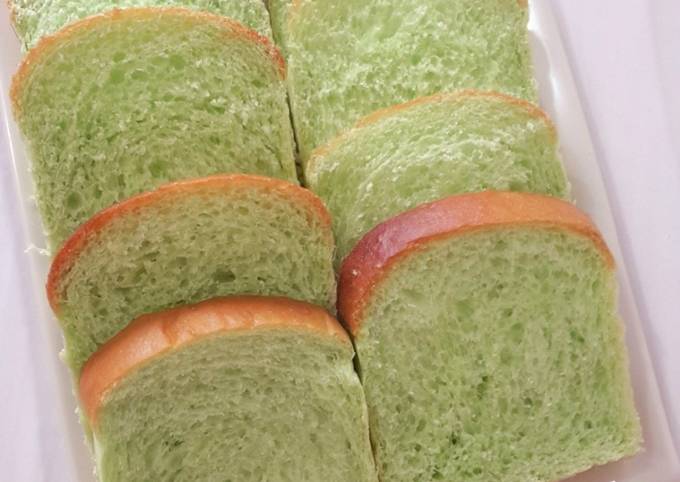 Resep Roti tawar pandan oleh amei - Cookpad