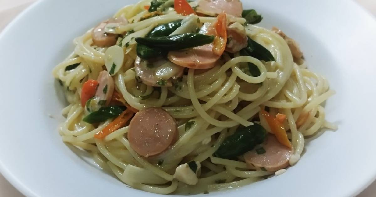 83 resep spaghetti cabai ijo cheese enak dan mudah - Cookpad