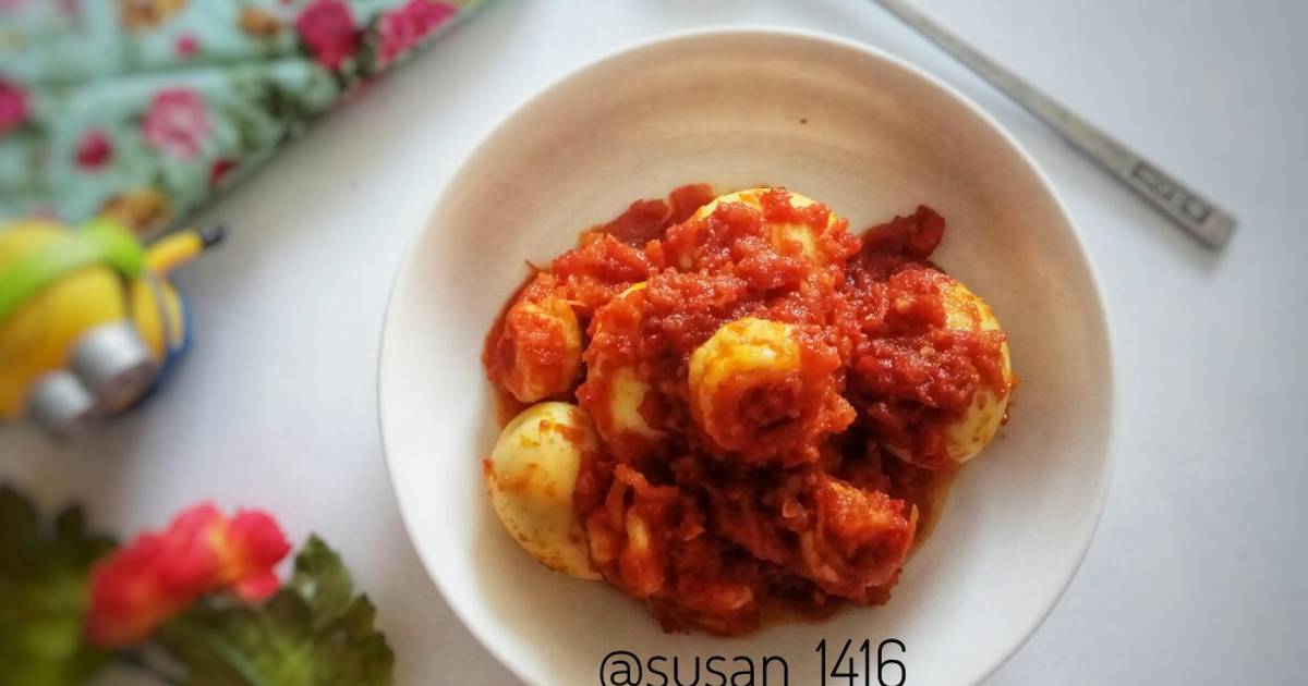 Resep Telur Udang Bumbu Bali oleh susantihiang - Cookpad