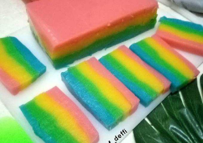 Resep Es gabus rainbow oleh Deffi Mom's Ahnaf - Cookpad