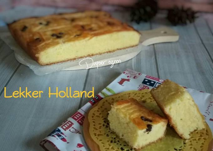 Resep Lekker Holland / Dutch Botterkoek pr#_LekkerHolland oleh Dapoer ...