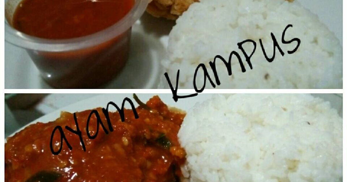 Resep Ayam Kampus "Krispy Pedes Mampus" oleh LJM Kitchen - Cookpad