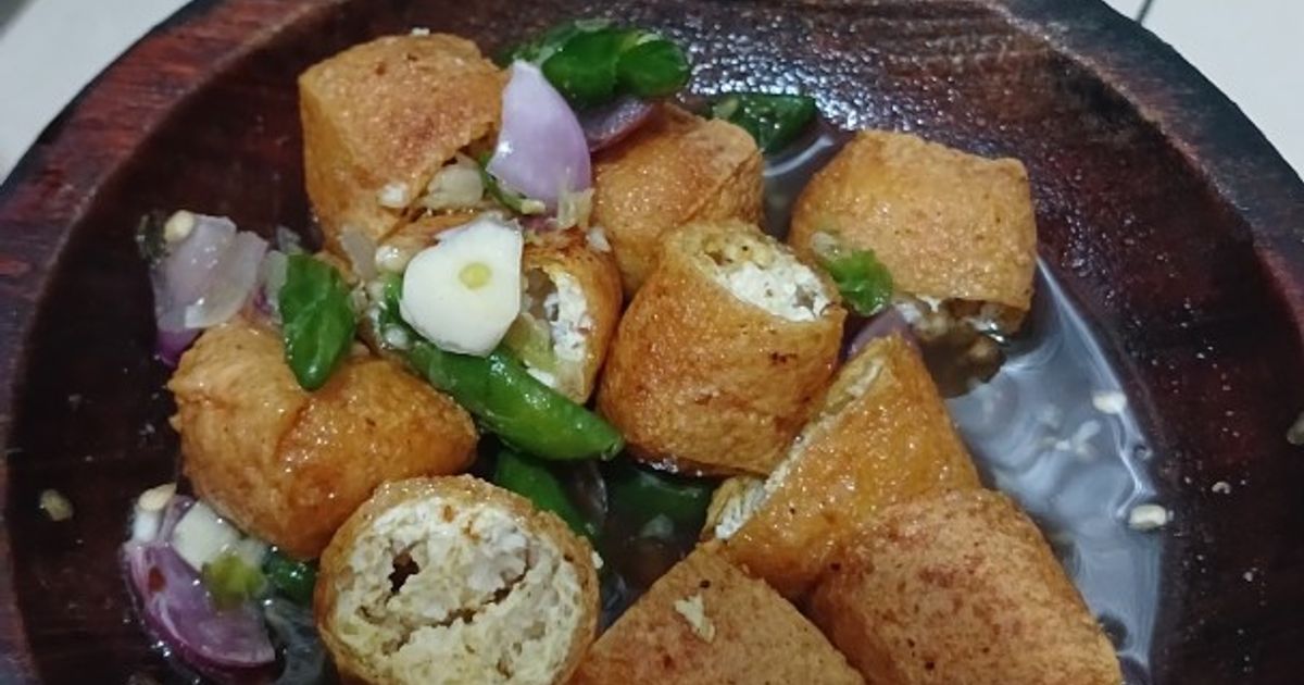 Resep tahu sumedang pong rumahan enak dan mudah - Cookpad