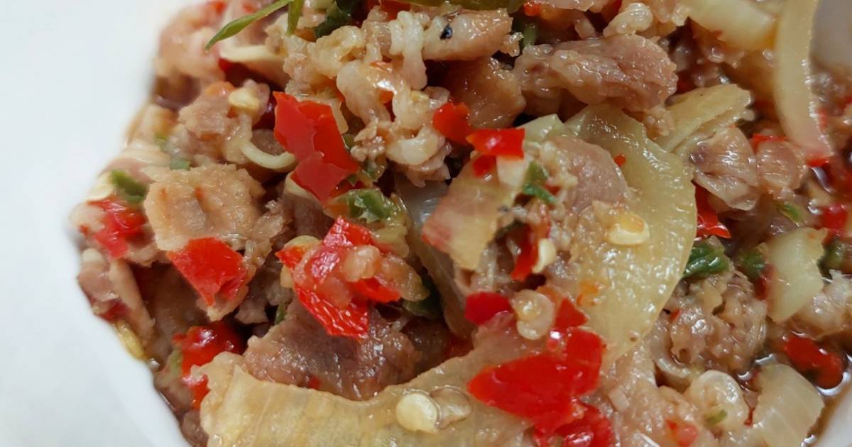 Resep Beef slice mercon oleh Tia Firmansyah - Cookpad